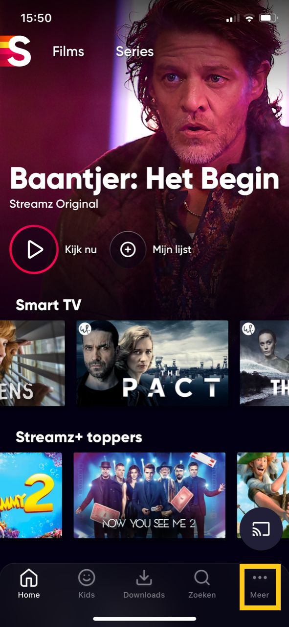 App Streamz : vue d’ensemble de tous les bonus