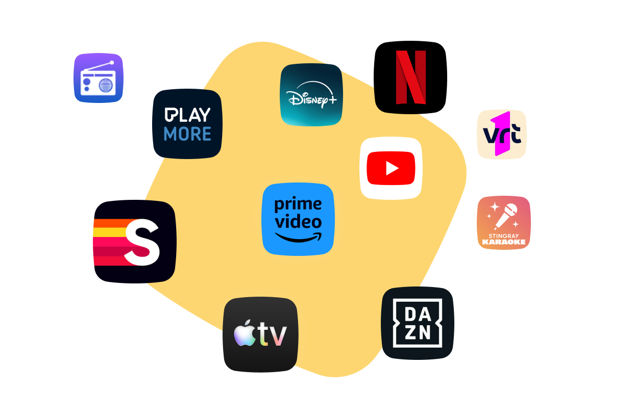 Apps op de TV-box | Telenet